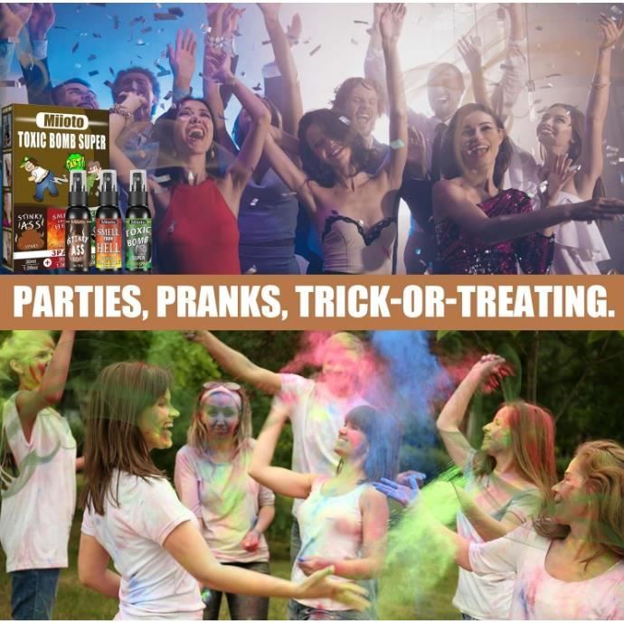 Spray Qui PUE Le Caca,Spray Puant Puissant,Drôle Et Puant Fart Prank ...