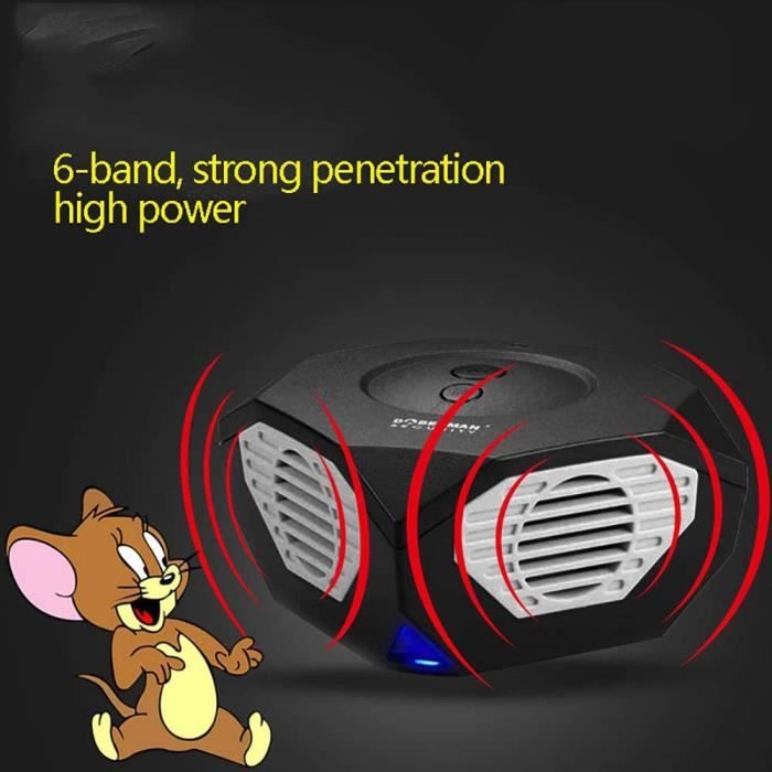Répulsif Ultrason Anti-Rongeurs Insectes-Ultrason Souris Et Rats pour ...