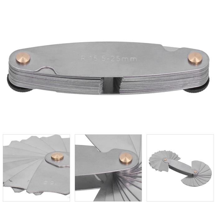 Duokon jauge de filetage impérial métrique Outils de mesure de pas de ...