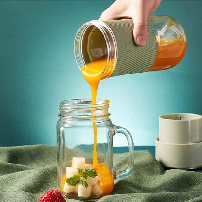 Mini jus de Fruits de ménage Tasseélectrique PortablePresseAgrumes sans ...