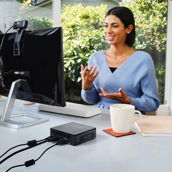 NUC DECK Mini PC Barebone, Intel® N150, Sodimm DDR4, M.2 2280 NVMe ...