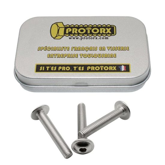 Vis Bombee A Embase M5 X 30Mm : Boite 10 Pcs Visserie Inox A2 Pour ...