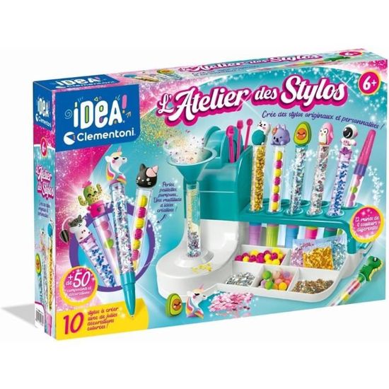 Clementoni - Atelier des Stylos - Crée et personnalise 10 stylos ...