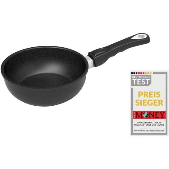 Amt Sauteuse À Induction 20 Cm – Poignée Amovible – Sauteuse Avec ...
