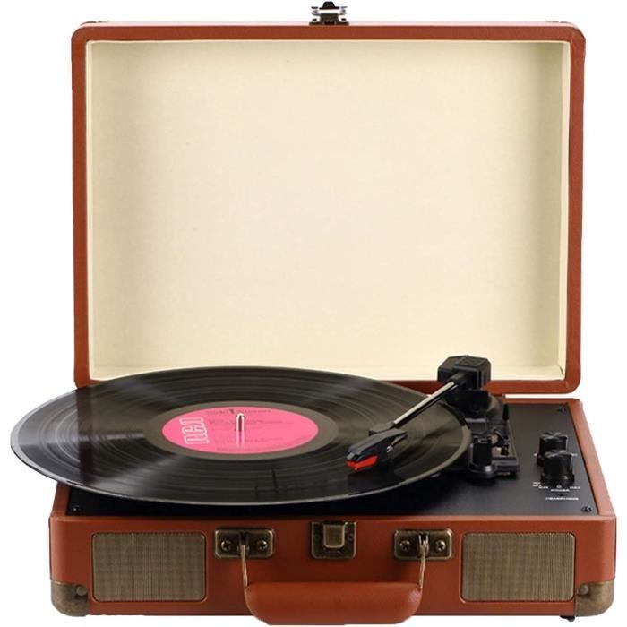 Tourne-Disque, Tourne-Disque Vinyle avec Fonctions de Lecture et de ...