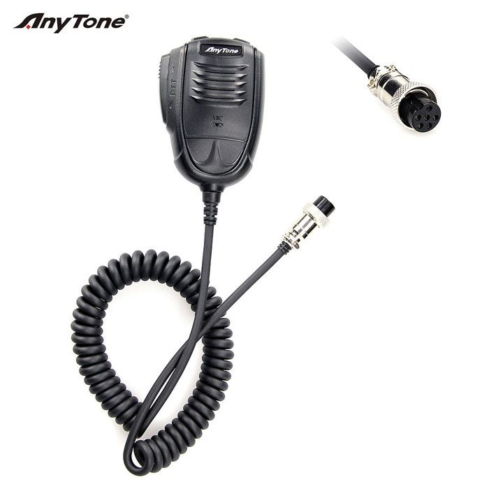 Anytone Microphone Pour Anytone AT-6666 Autoradio 10 Mètres AT-500M ...
