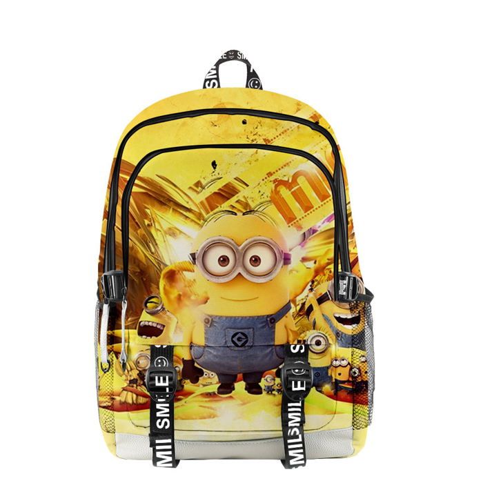 Minions Despicable me 2 Merch sac à dos en tissu Multi fermeture éclair ...
