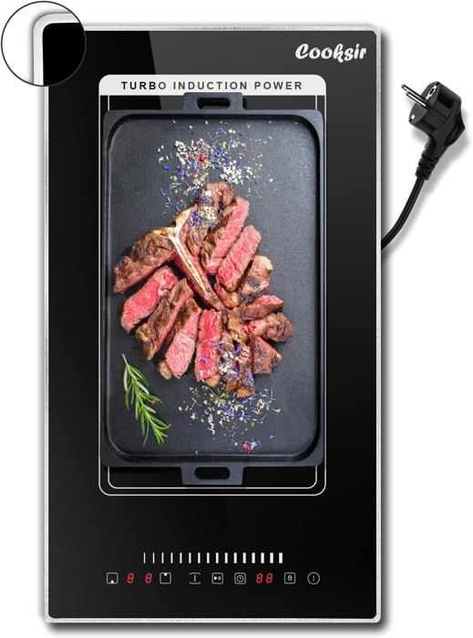 Plaque Induction Avec Prise, Table De Cuisson Induction 2 Feux Avec ...