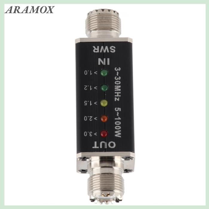 SWR METER, 10‑50W 3 à 30 MHz Indicateur LED METER MIDER MINI POUR ...