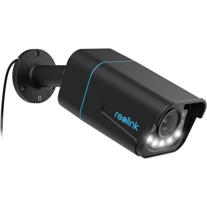 4K Caméra De Surveillance Extérieure Poe Avec Zoom Optique 5X, Vision ...