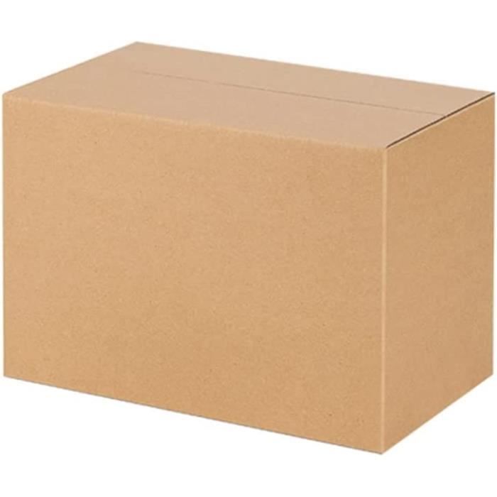 Boîte D'expédition Boîtes d'emballage en Carton Kraft, Paroi Double ...