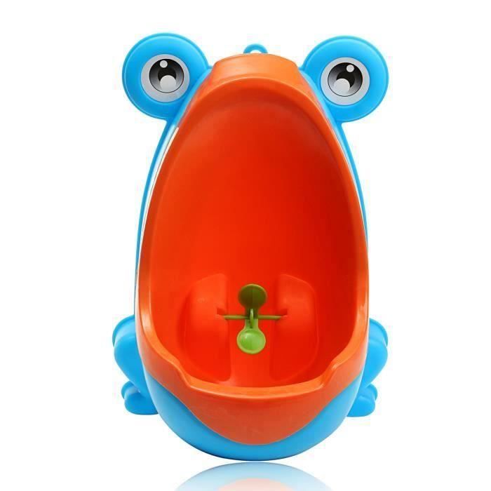 Urinal Enfant Toilettes Mur Commode Animal Forme Vertical Potty Bleu ...