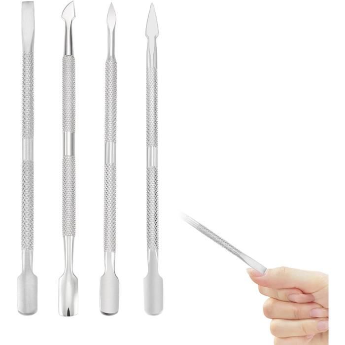 Repousse-Cuticules,Coupe Cuticules Professionnel,Pousse De Manucure ...