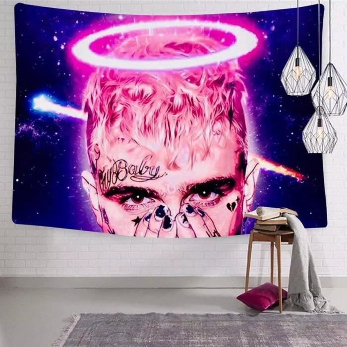 Decoration De Table - Centre De Table O82XX Rapper Lil Peep Tapestry ...