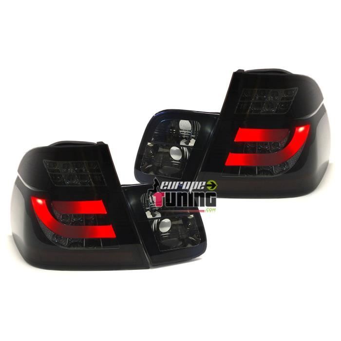 FEUX LED CELIS NOIRS BMW E46 BERLINE 98-01 (00235) - Cdiscount Auto
