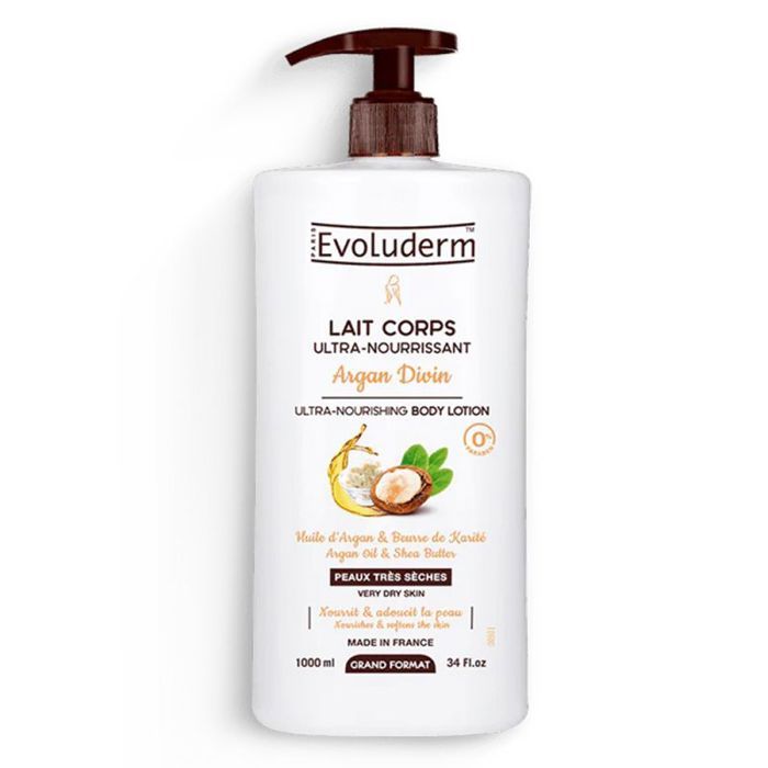 Lait corps ultra-nourrissant Argan Divin 1 L - Cdiscount Au quotidien