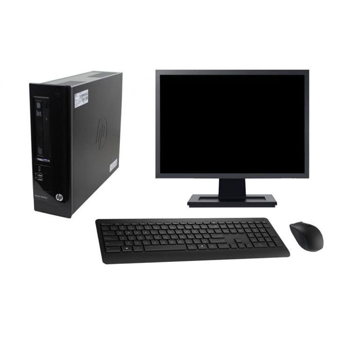 PC HP Pro 3300 SFF Ecran 27" Intel Pentium G630 RAM 8Go SSD 2To Windows ...