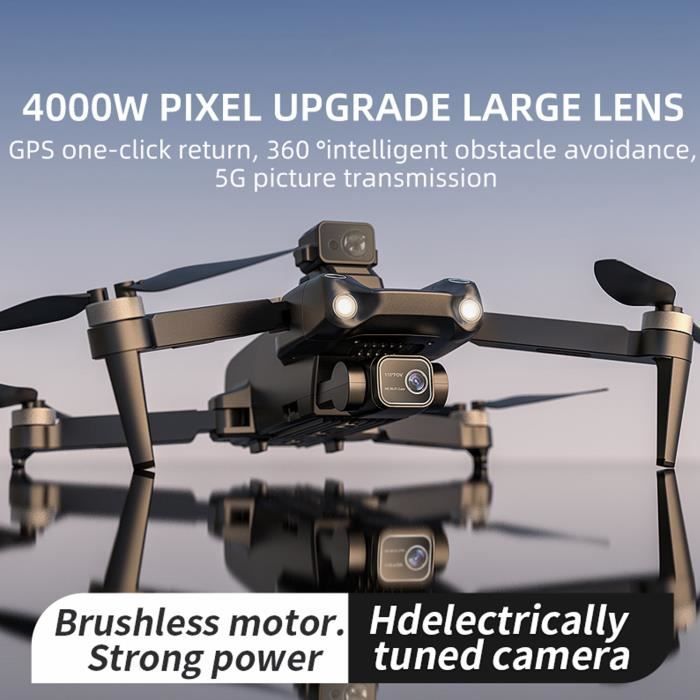FAS Drone aérien pliant Drone de photographie aérienne HD 7.6V 3000mah ...