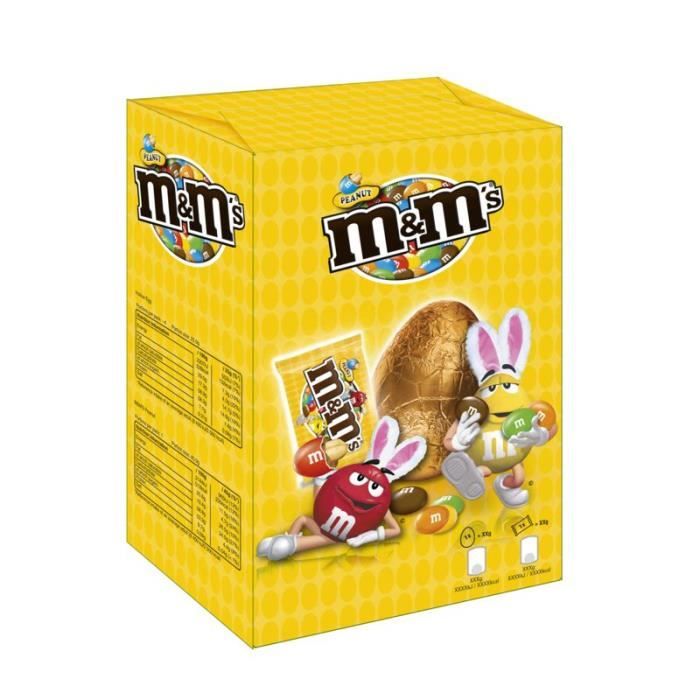 M&MS Boîte sachet et oeuf chocolat -135g - Cdiscount