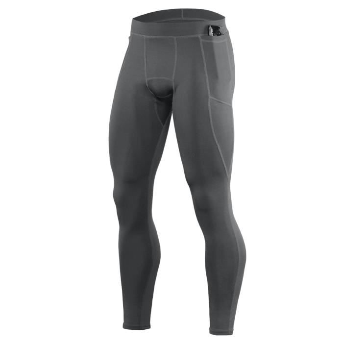 Sports Pantalon de Compression pour Homme Collants Leggings Base Gym ...