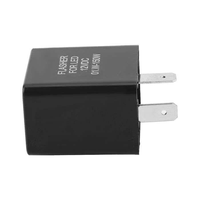 Relais clignotant LED - OMABETA - Réglable - Noir - Durable - Étanche ...