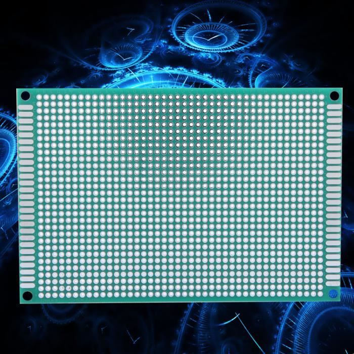 SALALIS Double face PCB 10pcs 8x12cm Double face Prototype PCB étamé ...