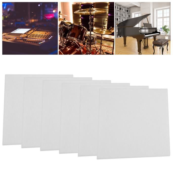 Panneau d'absorption acoustique 6 panneaux d'absorption acoustique ...
