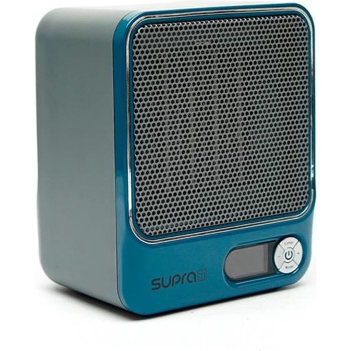 Chauffage soufflant mobile 1500w bleu - CERAM DIGITAL BLEU CAPRI ...