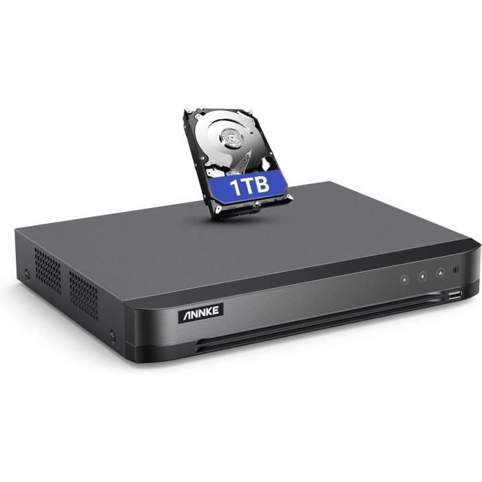 Dvr 4 Canaux 4K 8Mp Système De Sécurité Enregistreur Vidéo Numérique ...