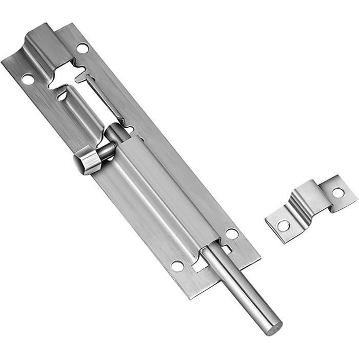 Loquet De Porte, Loquet À Pêne Coulissant, Lot De 4 Loquets À Pêne Rond ...