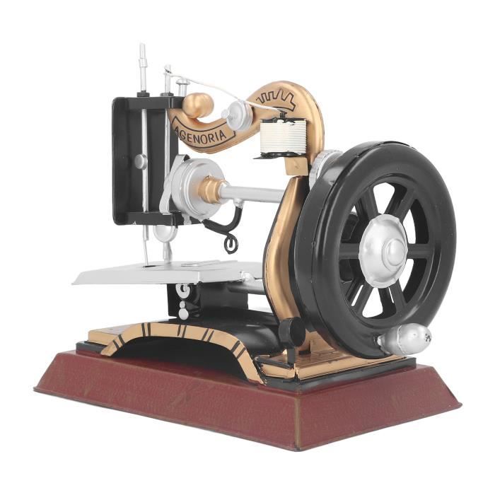HUJ Décor de table de machine à coudre Mini modèle de machine à coudre ...
