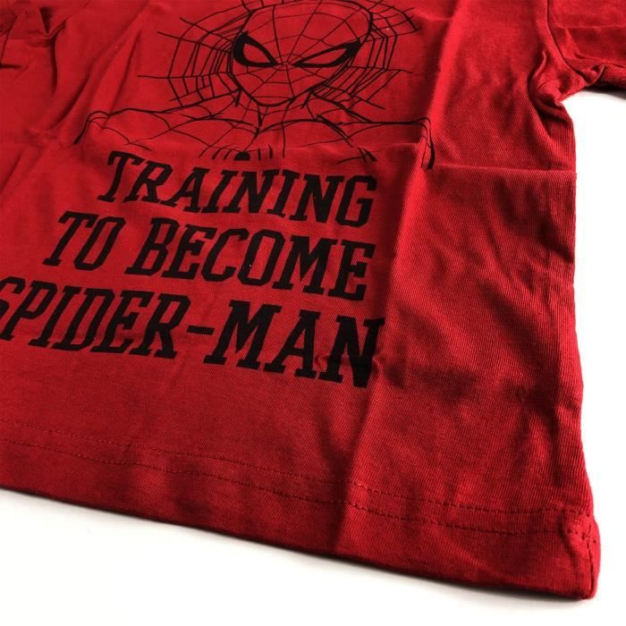 Spider Man Ensemble De Pyjama Garçon Fm Spider 3 Pyj 34580 Noir 5