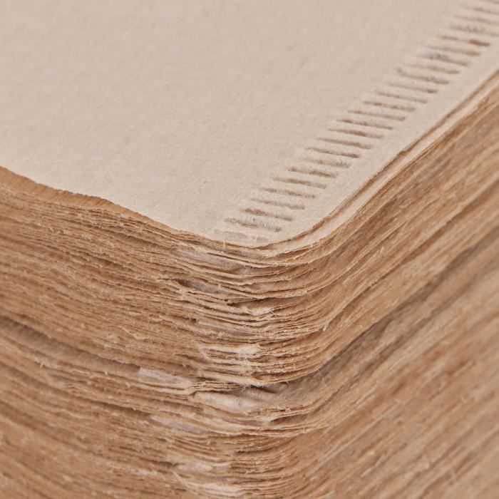 SALALIS Papier filtre à café 100 pièces filtre à café en forme de cône ...