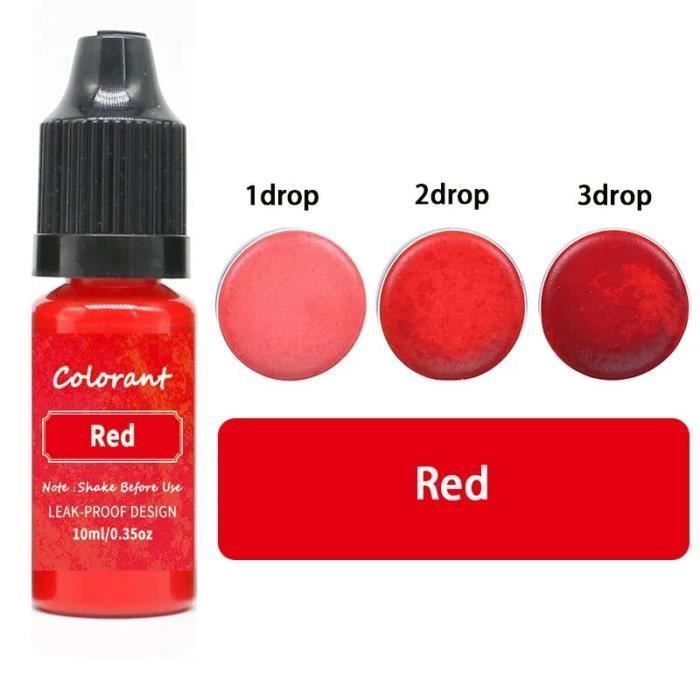 Colorant liquide pour bougie - 20 couleurs - Pigment pour aromathérapie ...