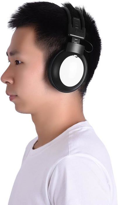 Casque Radio Fm Sans Fil/Filaire, Casque Pliable Au Pavillon Avec ...