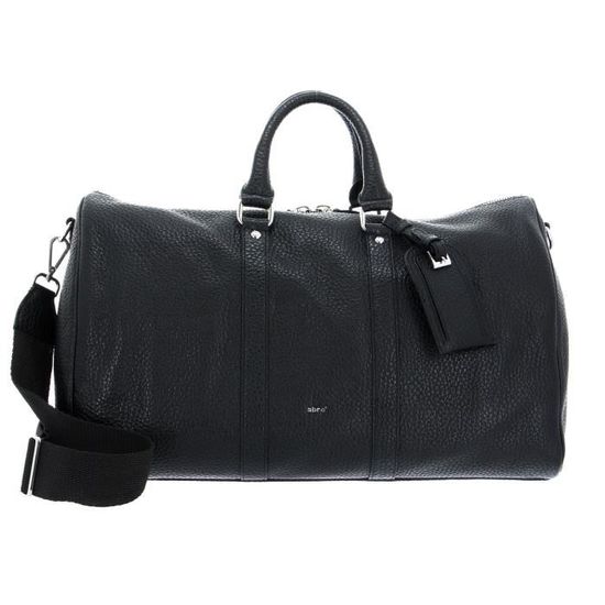 Abro Leather Babilonia Weekender Anne Black / Nickel [192300] - sac de ...