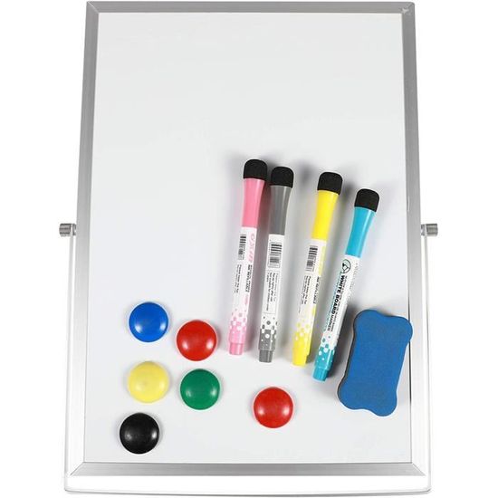 PRETYZOOM 1 Ensemble Magnétique Effaçable à Sec Tableau Blanc Pliable ...