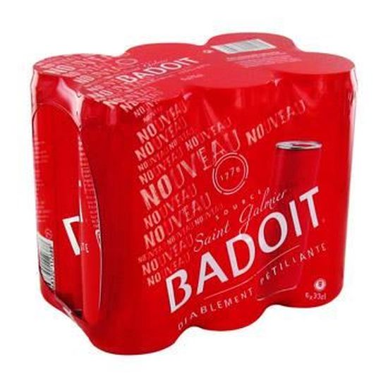 Badoit rouge eau minérale diablement pétillante 6x33cl - Cdiscount Au ...