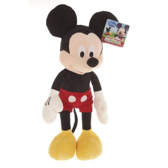 Peluche Mickey Mouse Enorme 60cm - Disney Club House - Jouet pour ...