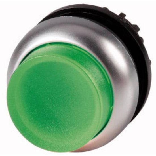 Eaton 216969 M22-DLH-G Bouton-poussoir lumineux à rappel collerette plastique 1 pc(s ...