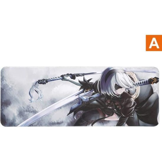 Grand Tapis de Souris de Nier: Automata, XXL Tapis pour la Table Manga ...