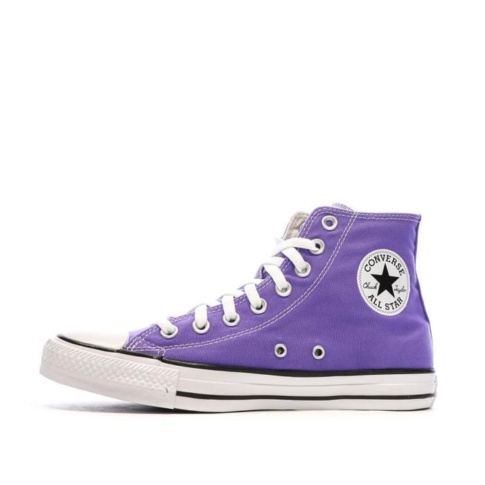 Baskets Violettes Femme Converse Chuck Taylor All Star Violet ...