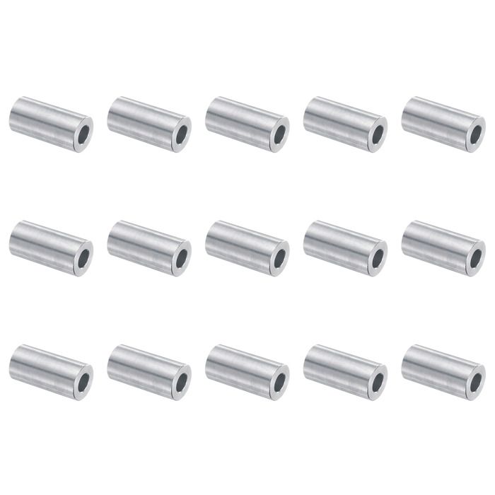 Entretoise SOURCING MAP 15Pcs 5mm Alésage x 10mm OD x 20mm Longue en ...
