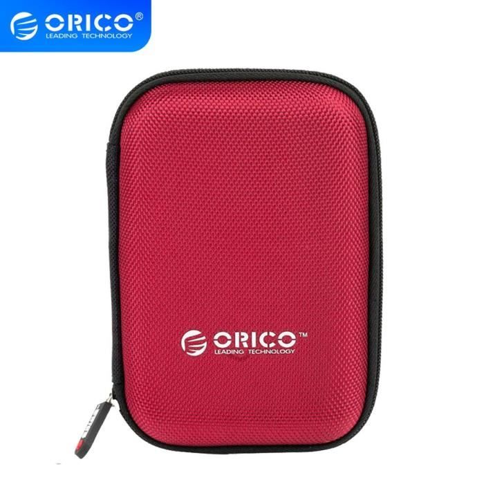 Le noir - 25 2.5 Pouces HDD Protection Sac box pour Disque Dur Externe ...