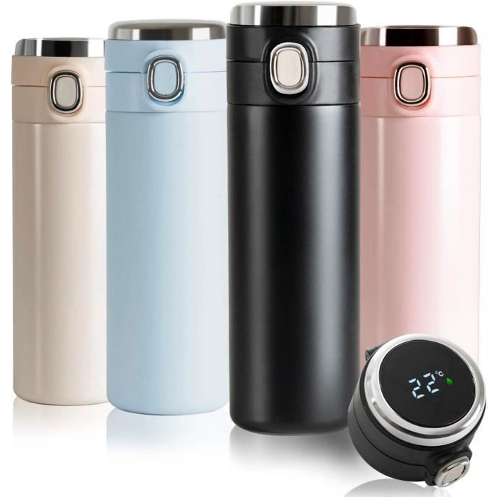 Gourde Thermique,Gourde Thermique Étanche-400Ml,Affichage Intelligent ...