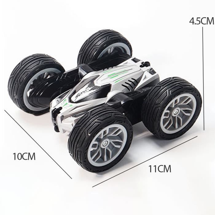Cascadeur - Voiture cascadeuse 4x4 pour enfant, avec télécommande rotative à 360 degrés, Double ...