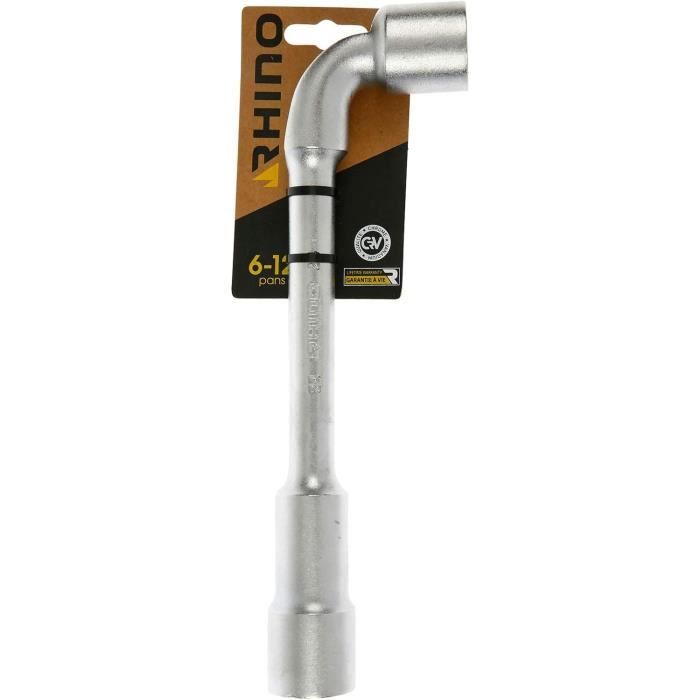 Clé à Pipe Débouchée 24mm - Empreinte 6/12 Pans - Acier Chrome Vanadium ...