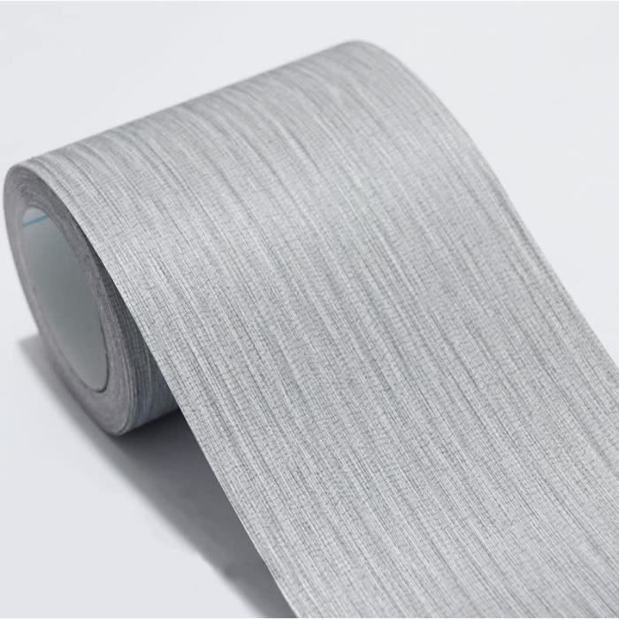 Frise Murale Adhesive - Non spécifié - 10cm x 500cm - PVC - Blanc ...
