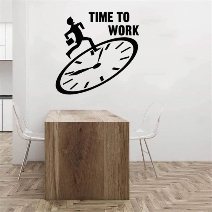 Stickers de bureau en vinyle pour la décoration intérieure ...