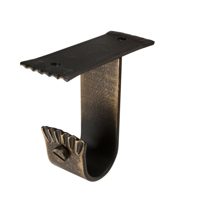 Support plafond pour tringle en fer forgé D28 - Cdiscount Maison